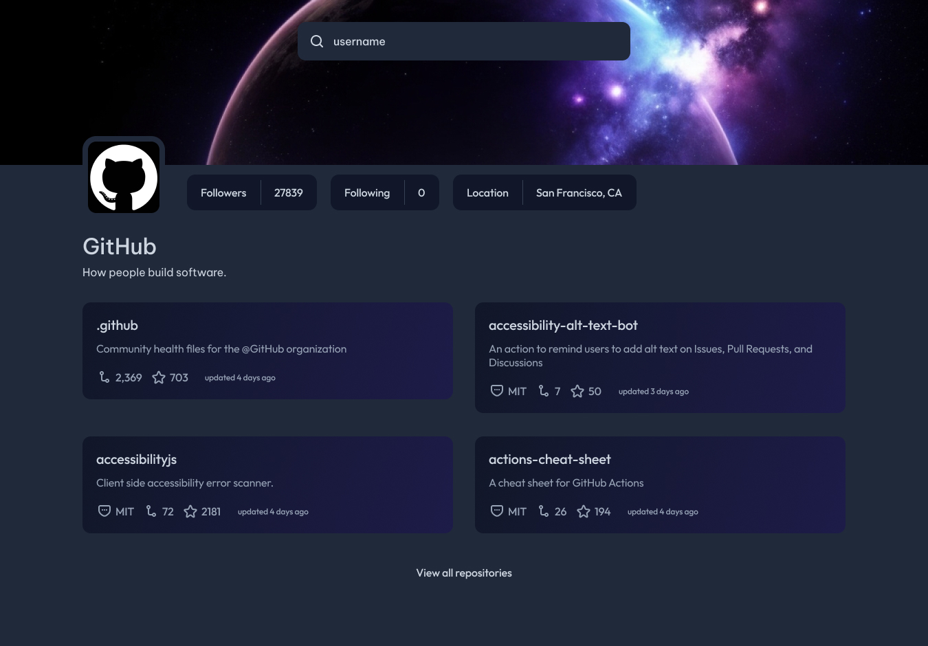 GitHub Profile by Jordy Ferdian Chandra | devChallenges