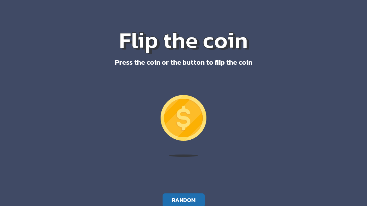 Flip The Coin by HenryCa | devChallenges