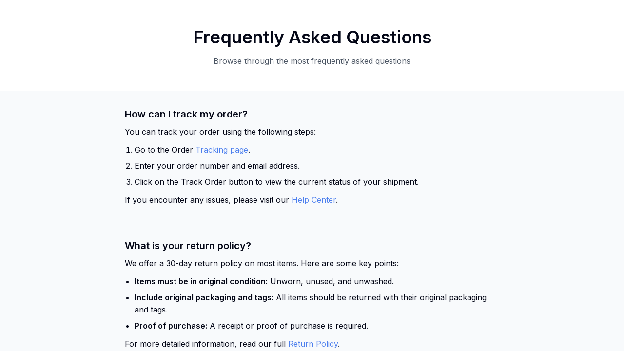 Simple Frequently Asked Questions (FAQ) by Martha Bass | devChallenges
