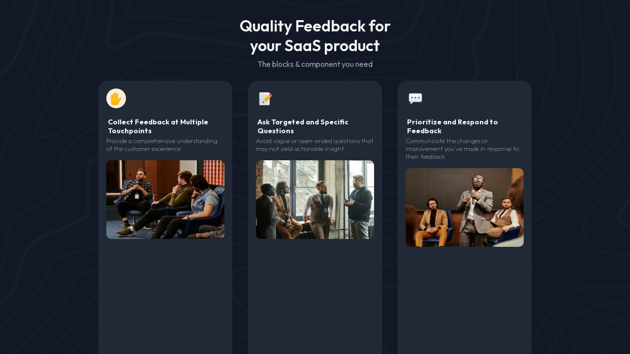 Simple Feature Section by Georgia Lowe | devChallenges