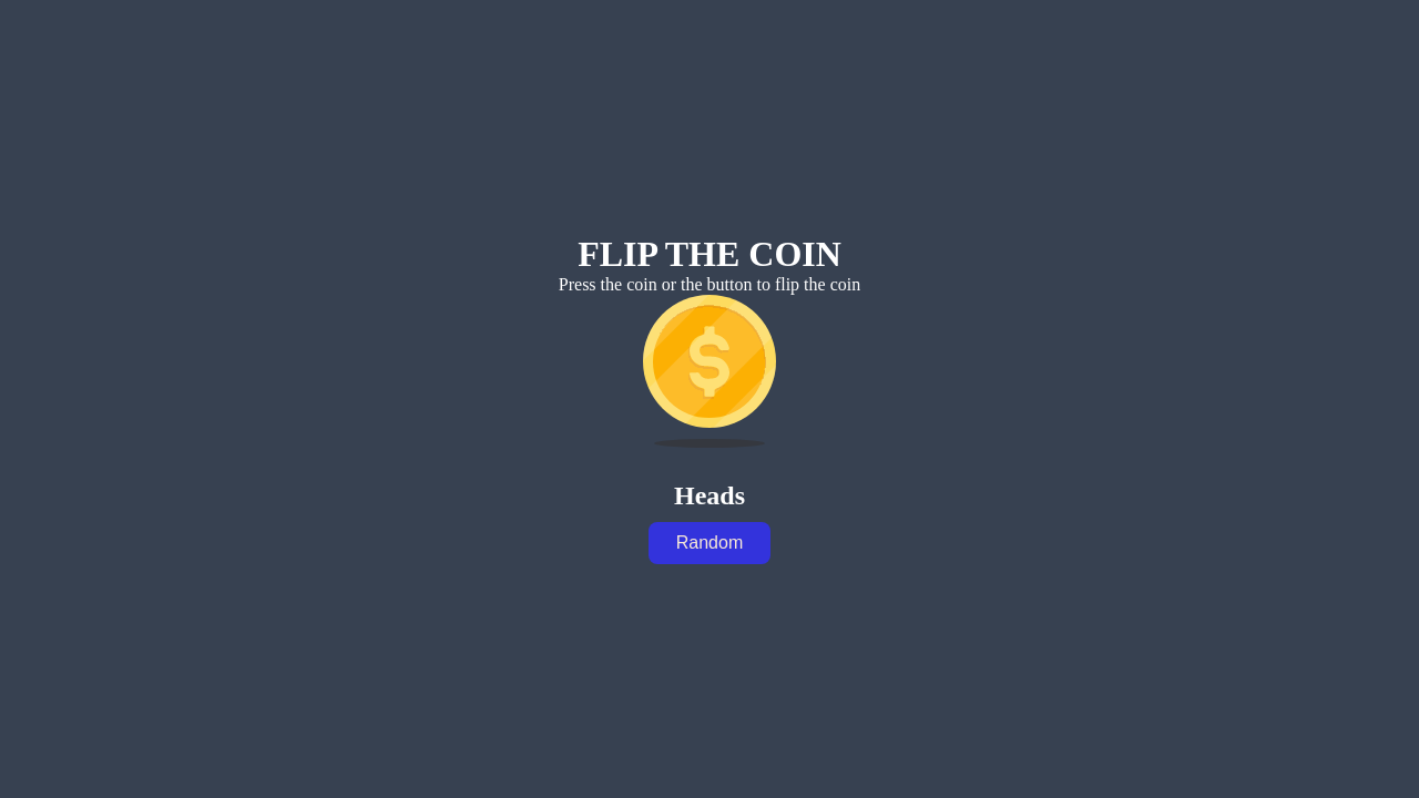 Flip The Coin by Lena Barnett | devChallenges