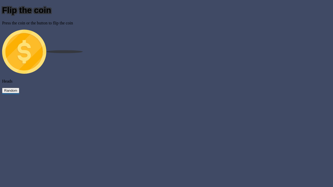 Flip The Coin by Romedix | devChallenges