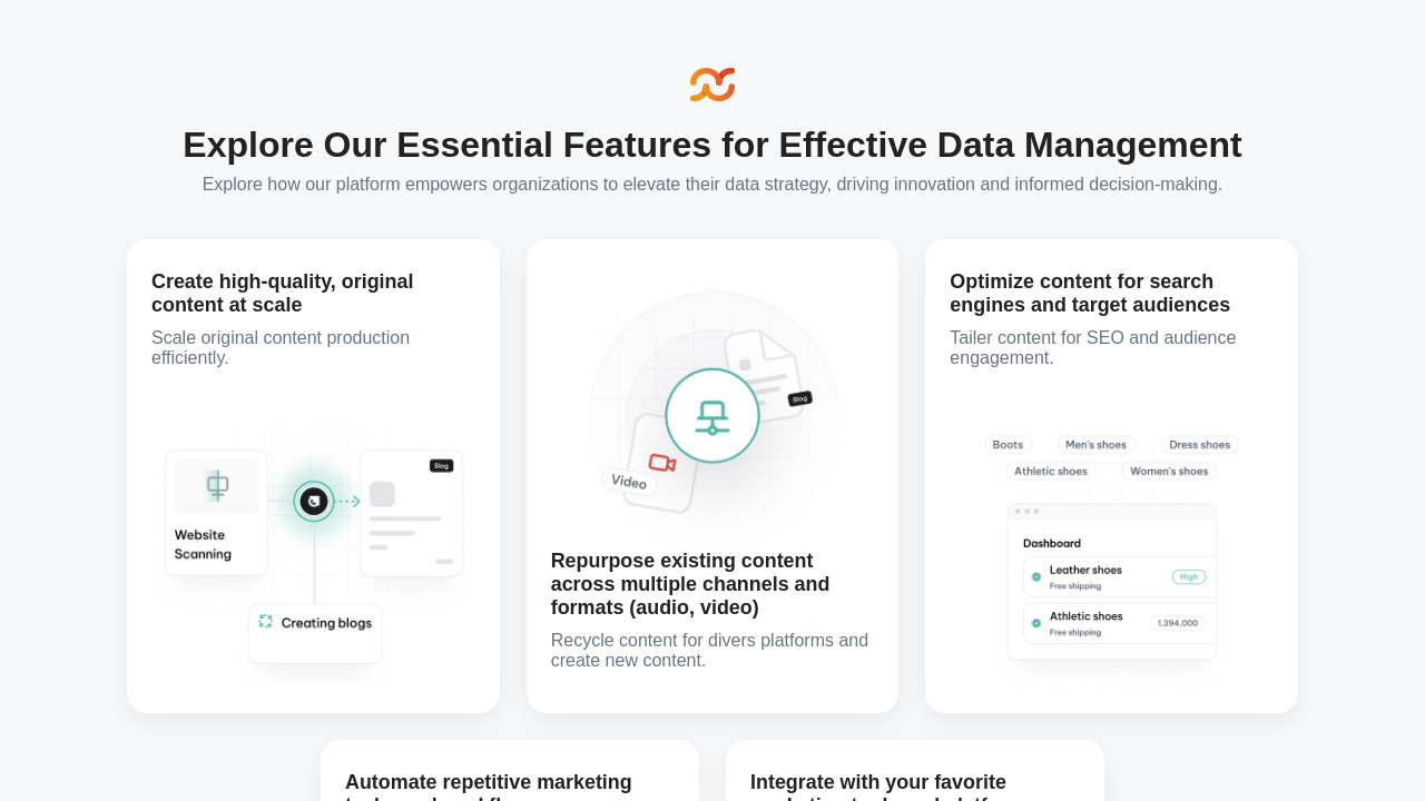 Bento Box Layout Feature Section by Fernando Terrazas | devChallenges