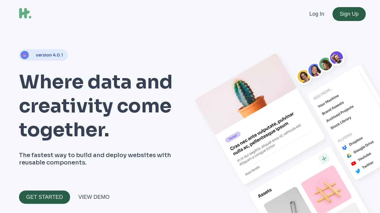 Advanced Homepage - Hufie by Suraj Goud | devChallenges