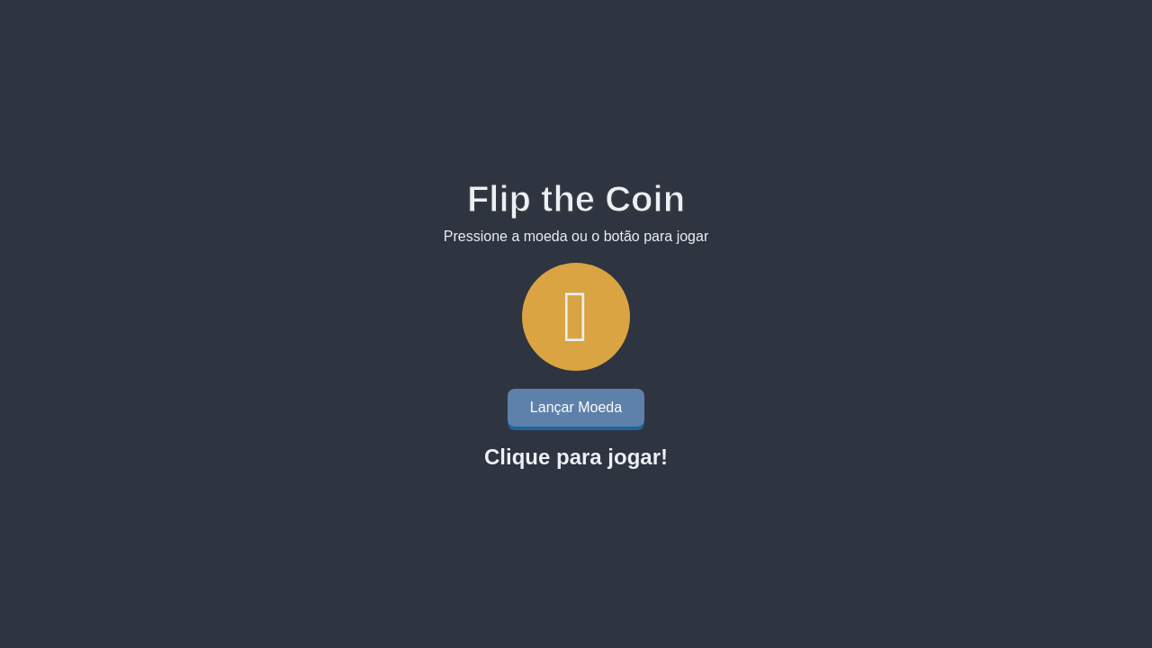 Flip The Coin by Albert Benson | devChallenges