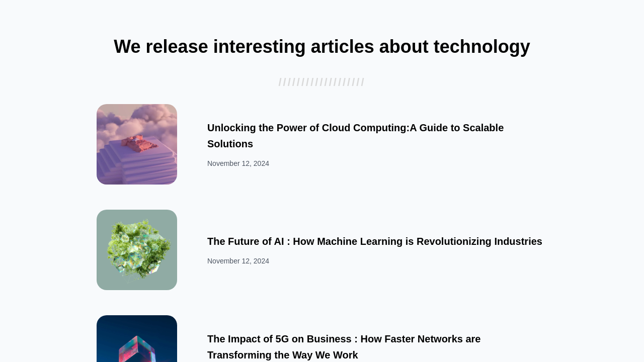 Simple Article Listing By Nouran Ibrahim Devchallenges